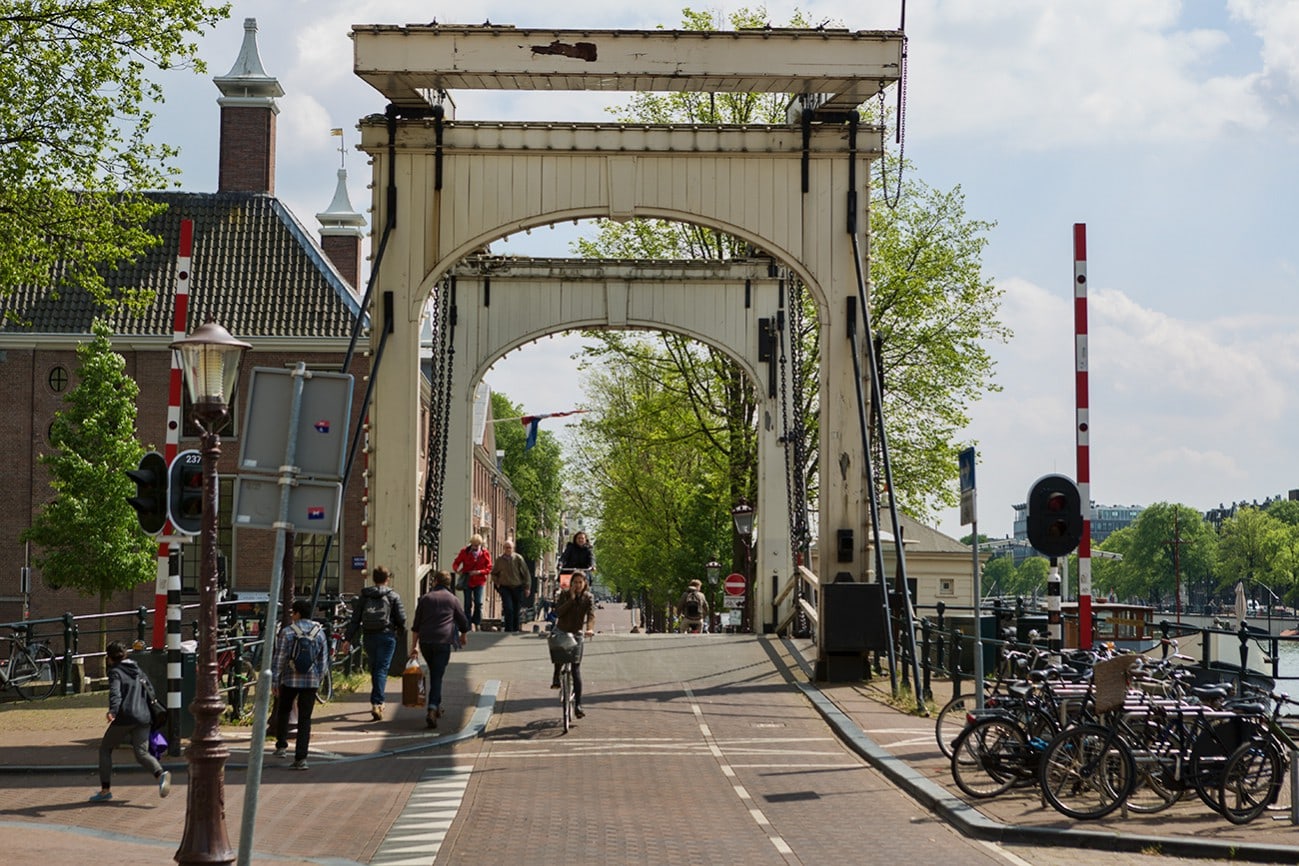 Walking in Amsterdam